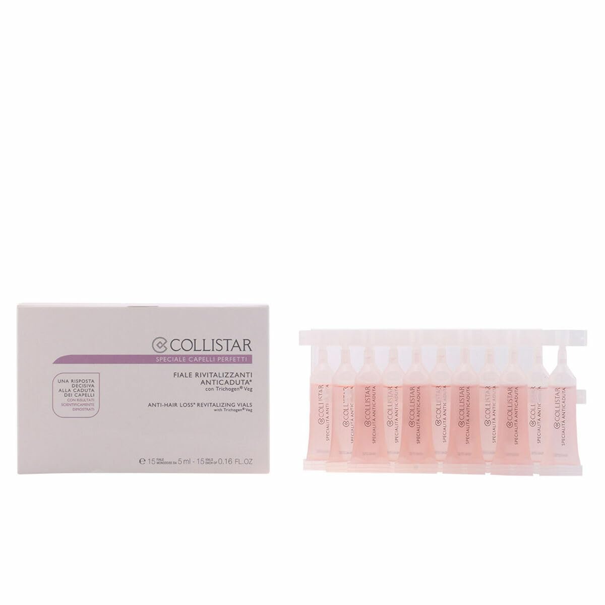 Amazon.com : Hair Care by Collistar Anti-Hair Loss Revitalizing Vials ...