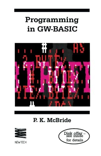 Programming in GW-BASIC : McBride, P. K.: Amazon.in: Books