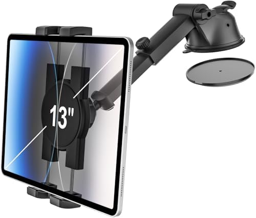 Amazon.com: Car Dashboard Tablet Mount - [Strongest Suction Cup] Car ...