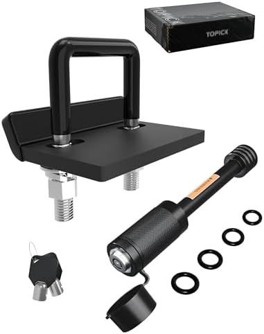 Amazon.com: Hitch Tightener & Trailer Hitch Pin Lock Set for 2" Hitches ...