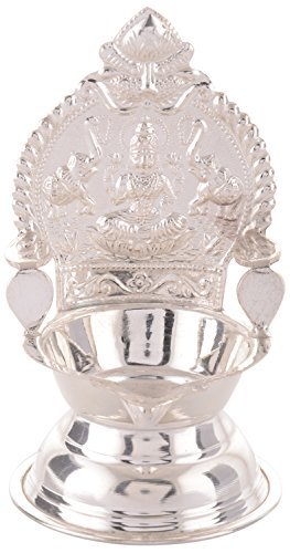 Buy Annapurna Krishna Jewellers AKJ 92.5 Sterling Silver Kamakshi ...