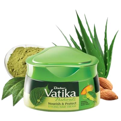 Amazon.com : Vatika Naturals Nourish & Protect Styling Hair Cream ...