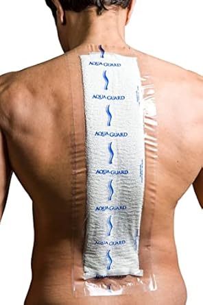 TIDI AquaGuard Sheet – 7” x 22” – Shower Protection Sheet – Self ...