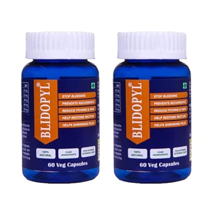 Buy BLIDOPYL Ayurvedic helps For Bleeding Piles, Pain, Itching, Fissure ...