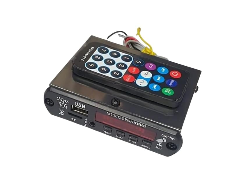 SP Electron Single IC DC Bluetooth Mini Car Stereo,FM, AUX & USB MP3 ...