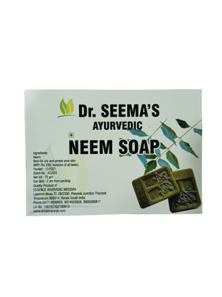 Dr.SEEMA'S AYURVEDIC Neem Soap : Amazon.in: Beauty