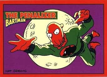 The Penalizer trading card (The Simpsons) 1994 Skybox #B7 at Amazon's ...