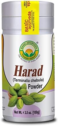 Amazon.com: BASIC AYURVEDA Haritaki Powder | 3.53 Oz (100g) | Organic ...