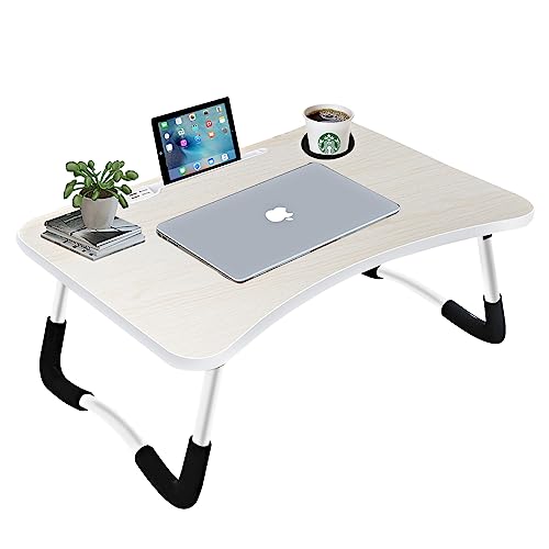 Snapklik.com : Laptop Bed Desk,Portable Foldable Laptop Lap Desk Tray Table