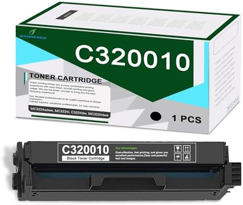 Amazon.com: C320010 Black Toner Cartridge (1Pack) - MNRS Compatible ...