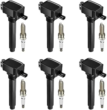 BDFHYK Ignition Coil Pack UF648 and Iridium Spark Plugs 97390 ...