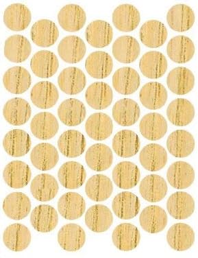 Amazon.com: FastCap Adhesive Cover Caps Unfinished Wood Ash 9/16" (1 ...