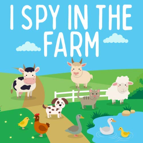I Spy In The Farm: I Spy with my little eye Guessing Game for 2-5 Year ...