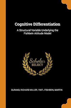 Cognitive Differentiation: A Structural Variable Underlying the ...