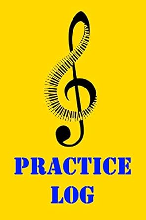 Practice Log: Piano Practice Log Journal, Instrument Record Notebook ...