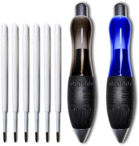 Amazon.com : Fat Heavy Weighted Pens | Set of Two Super Big Pens ...