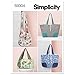 Simplicity Handbag, Hobo, Tote Bag Packet, Code 9304 Sewing Pattern, One Size, White : Amazon.ca ...