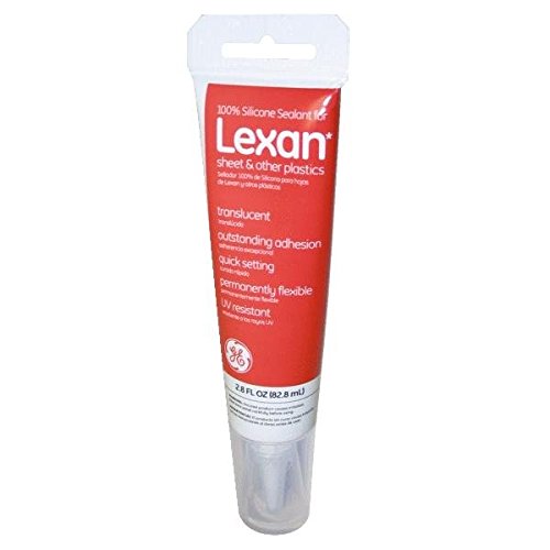 GE Lexan Clear Silicone Sealant 2.8 oz.: Amazon.com: Industrial ...