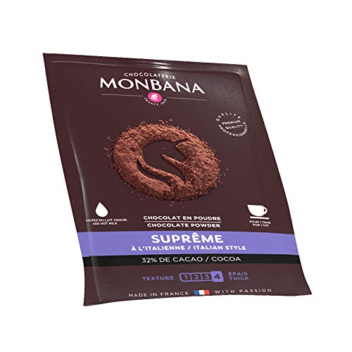 Monbana Supreme Chocolate Powder 32% Kakaopulver 50x25g Portionsbeutel ...