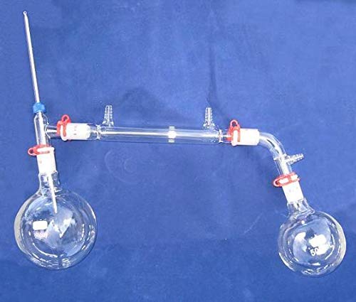 ABG BOROSILLICATE GLASS VACUUM DISTILLATION ASSEMBLY : Amazon.in ...