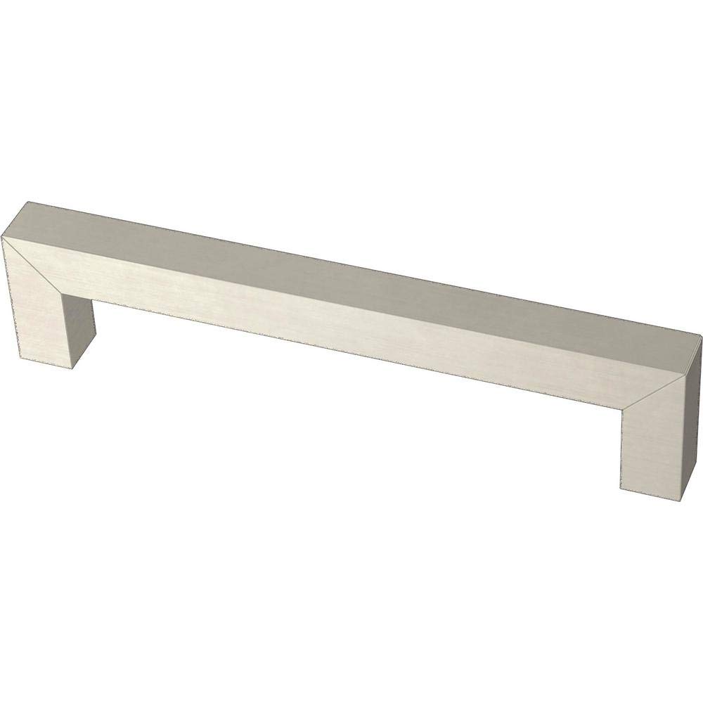 Modern Square Bar Pull 5-1/16 in. (128 mm) Stainless Steel Drawer Pull ...