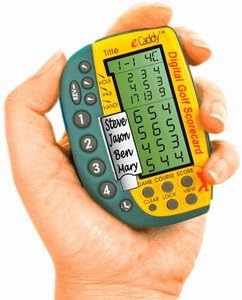 Amazon.com : eCaddy digital golf scorecard : Golf Equipment : Sports ...