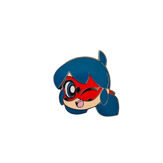 ZAG STORE - Miraculous Ladybug - Ladybug Chibi Pin, Random color, Zinc ...