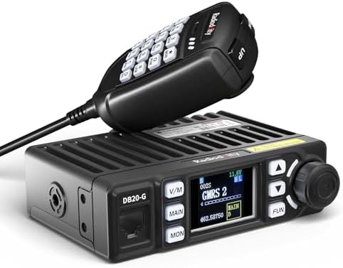 Amazon.com: Radioddity DB40-G GMRS Mobile Radio, 40W Long Range ...