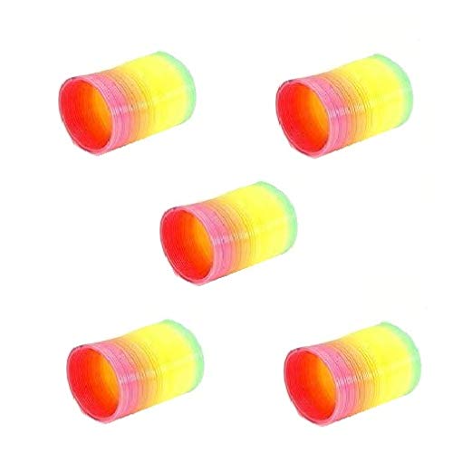 Morel Plastic Magic Spring Gag Toy, Rainbow Spring Game, Baby and Kids ...