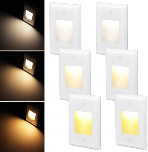 LEONLITE Premium Series 5CCT 120V LED Step Lights, Dimmable 3.5W Indoor ...