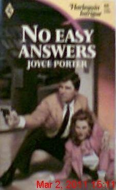 No Easy Answers: Joyce Porter: 9780373220663: Amazon.com: Books