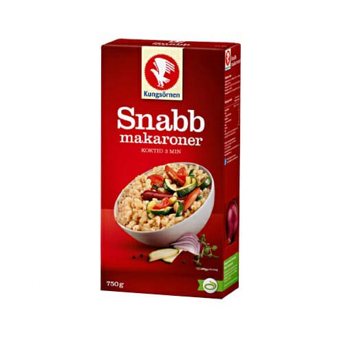 Amazon.com: Kungsrnen Snabbmakaroner Pasta 750g