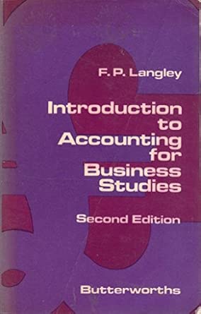 Amazon | Introduction to Accounting for Business Studies | Langley, F.P ...