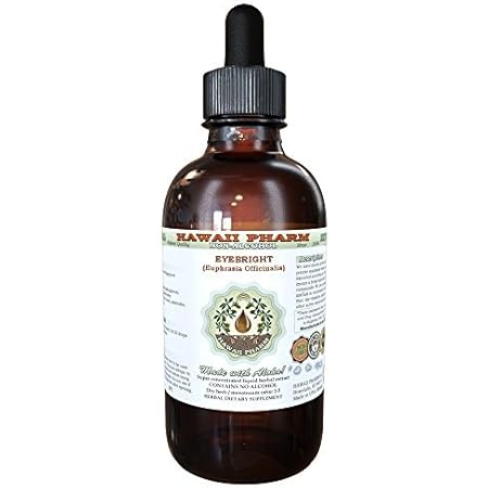 Amazon.com: Eyebright Liquid Extract, Organic Eyebright (Euphrasia ...