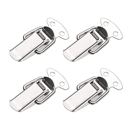 4 Pcs Toggle Latches Sturdy Turn Button Latches Spring Loaded Duck ...