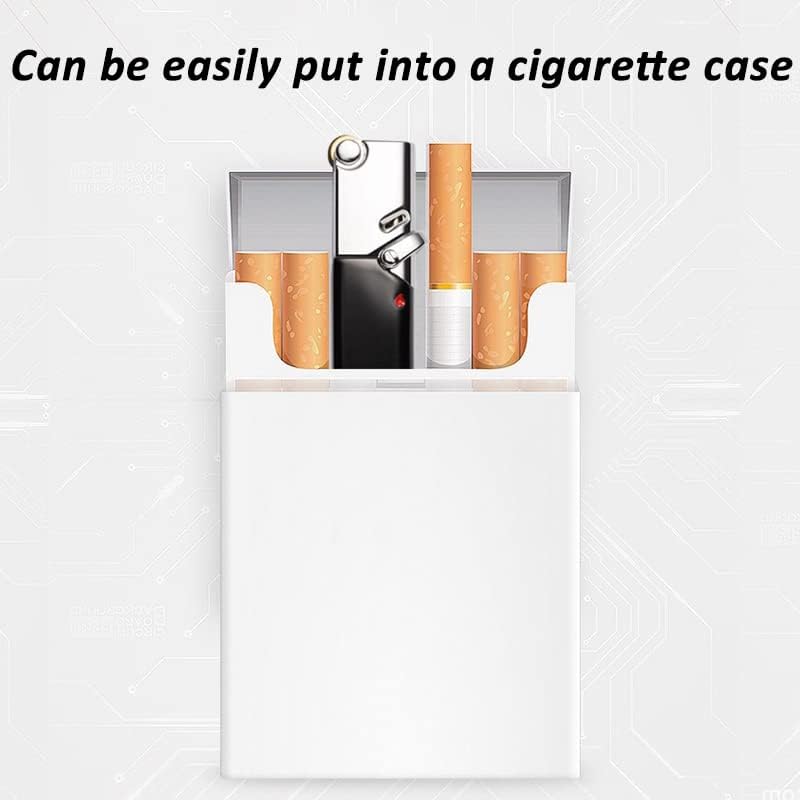 Torch Lighters Mini Butane Lighter Adjustable Jet Flame Lighter ...