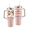 Amazon.com | RYTOTHU Custom Tumbler with Handle and Straw - 40 Oz Personalized Insulated ...