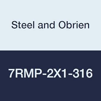 Steel and Obrien 7RMP-2X1-316 Stainless Steel Clamp Reducing Tee ...
