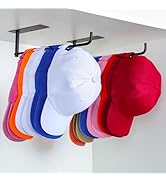 Amazon.com: Daoun Hat Rack for Baseball Caps - 2 Pieces Adhesive Hat ...