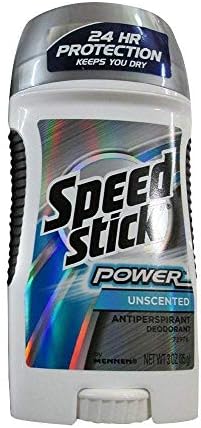 Amazon.com : Speed Stick Power Anti-Perspirant Deodorant Unscented 3 ...