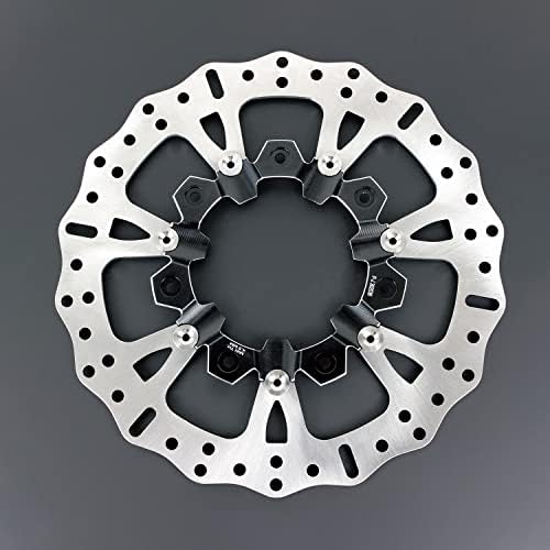 Amazon.com: POWER JAMES 14" Big Floating Front Brake Rotors Fits Harley ...