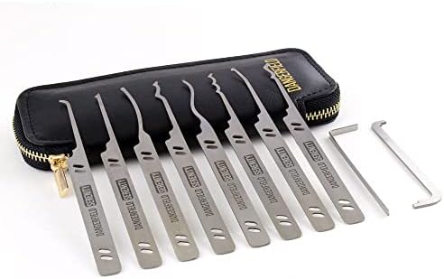 Dangerfield Serenity Lock Picking Kit for Beginners - with Leather ...