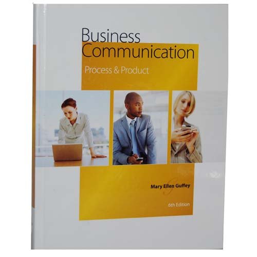 Business Communication: Process and Product: unknown author: Amazon.com ...