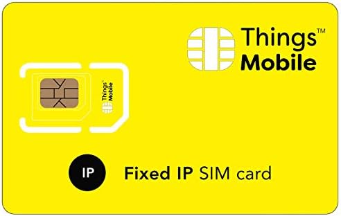 SIM card with fixed IP - Things Mobile - Global coverage, GSM/2G/3G/4G ...