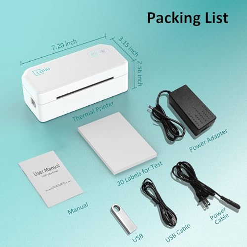 thermal-shipping-label-printer-4x6-bluetooth - $39.99 - Price Analysis ...