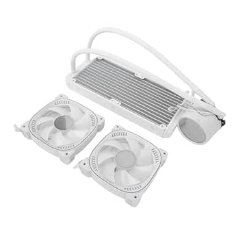 Dpofirs ARGB Liquid CPU Cooler with 2.2 Inch LCD Temperature Display ...
