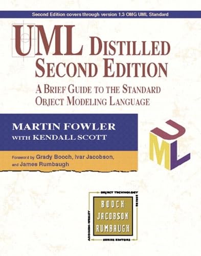 Amazon Uml Distilled A Brief Guide To The Standard Object Modeling Language Fowler Martin