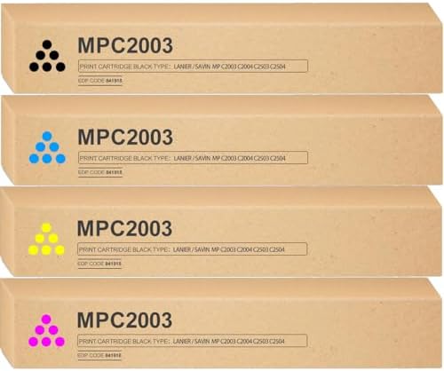 Amazon.com: MP C2003 Toner Cartridge 15,000 Pages/High Yield Compatible ...