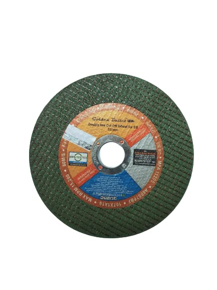 GOLDEN BULLET 4 Inch Cut Off Wheel for SS | Pack Of 100 Nos : Amazon.in ...