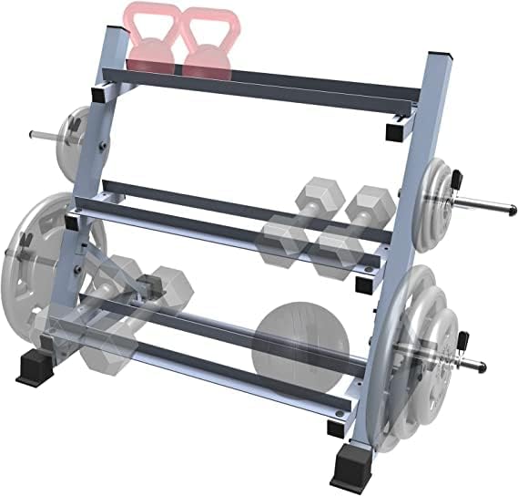 GAMMA FITNESS Multifunctional Dumbbell Rack, Weight Rack Storage Stand ...